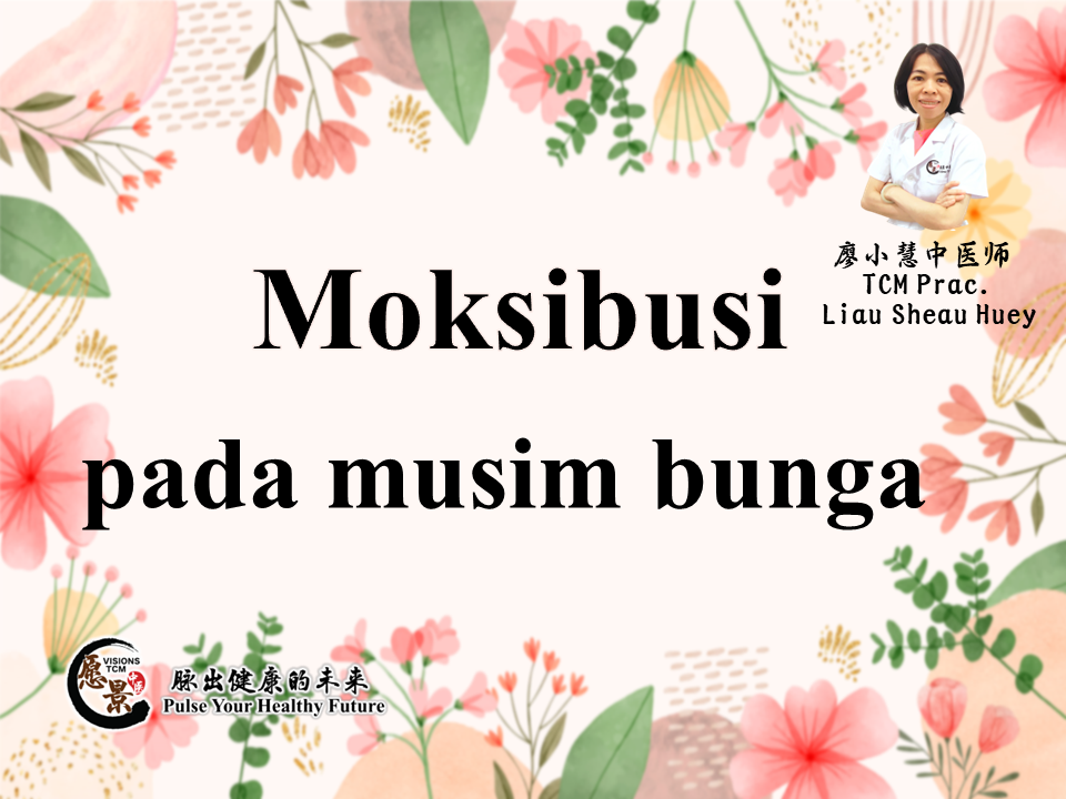 Moksibusi pada musim bunga - 愿景中医 Visions TCM